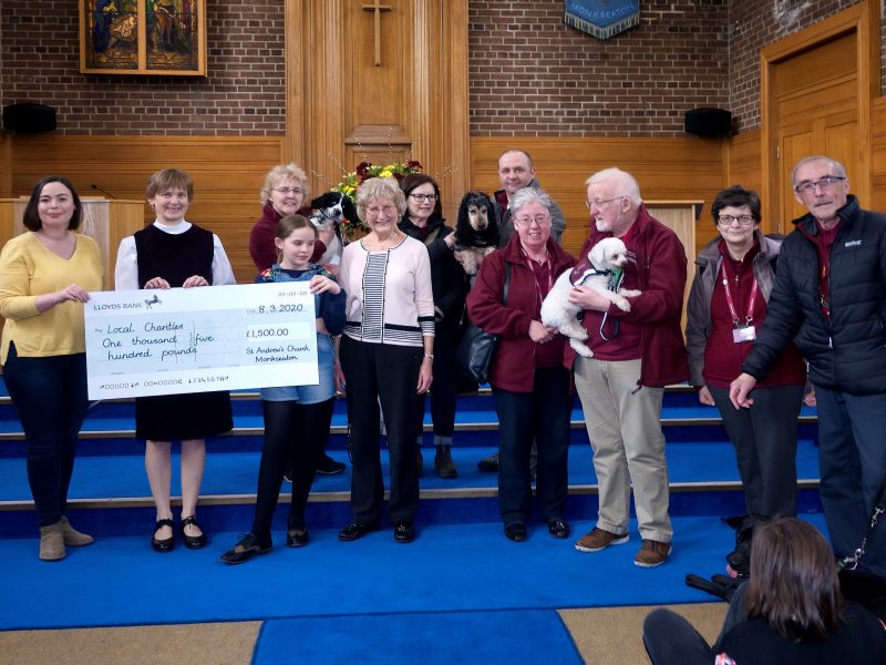 Charity Cheque Presentation 2020 | St. Andrew's United Reformed Church